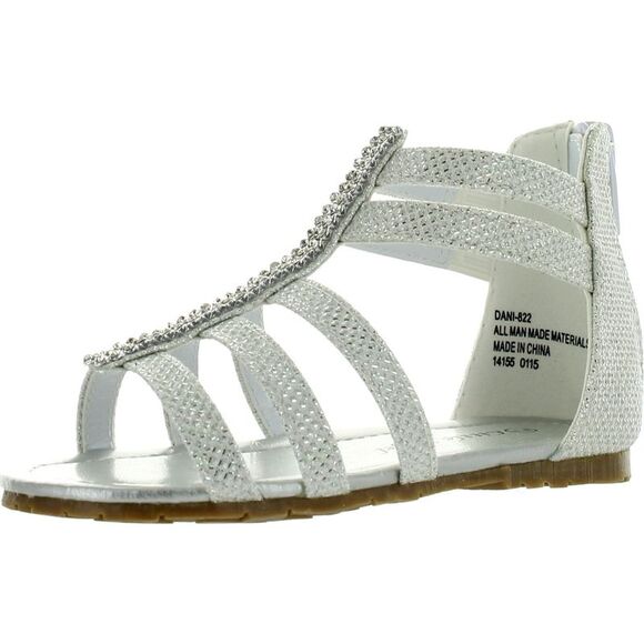 Little Angel | Shoes | Little Angel Dani822 White Toddlerg Sandals 5 ...